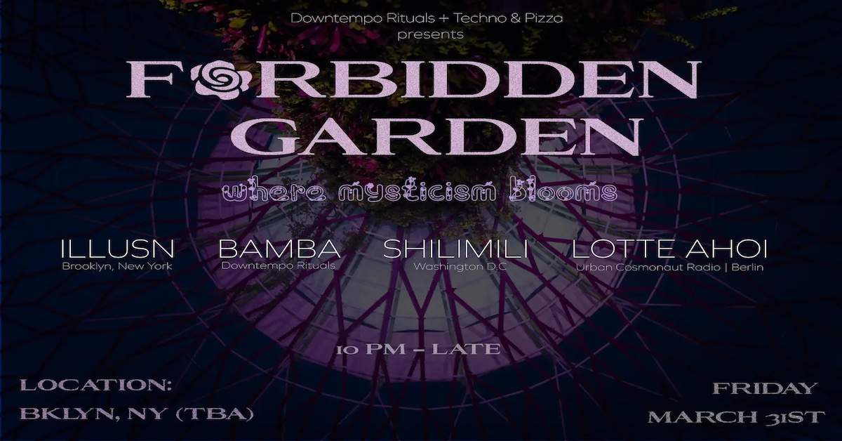 Unleash Your Senses and Celebrate Spring at the Forbidden Garden in Brooklyn on March 31st ...